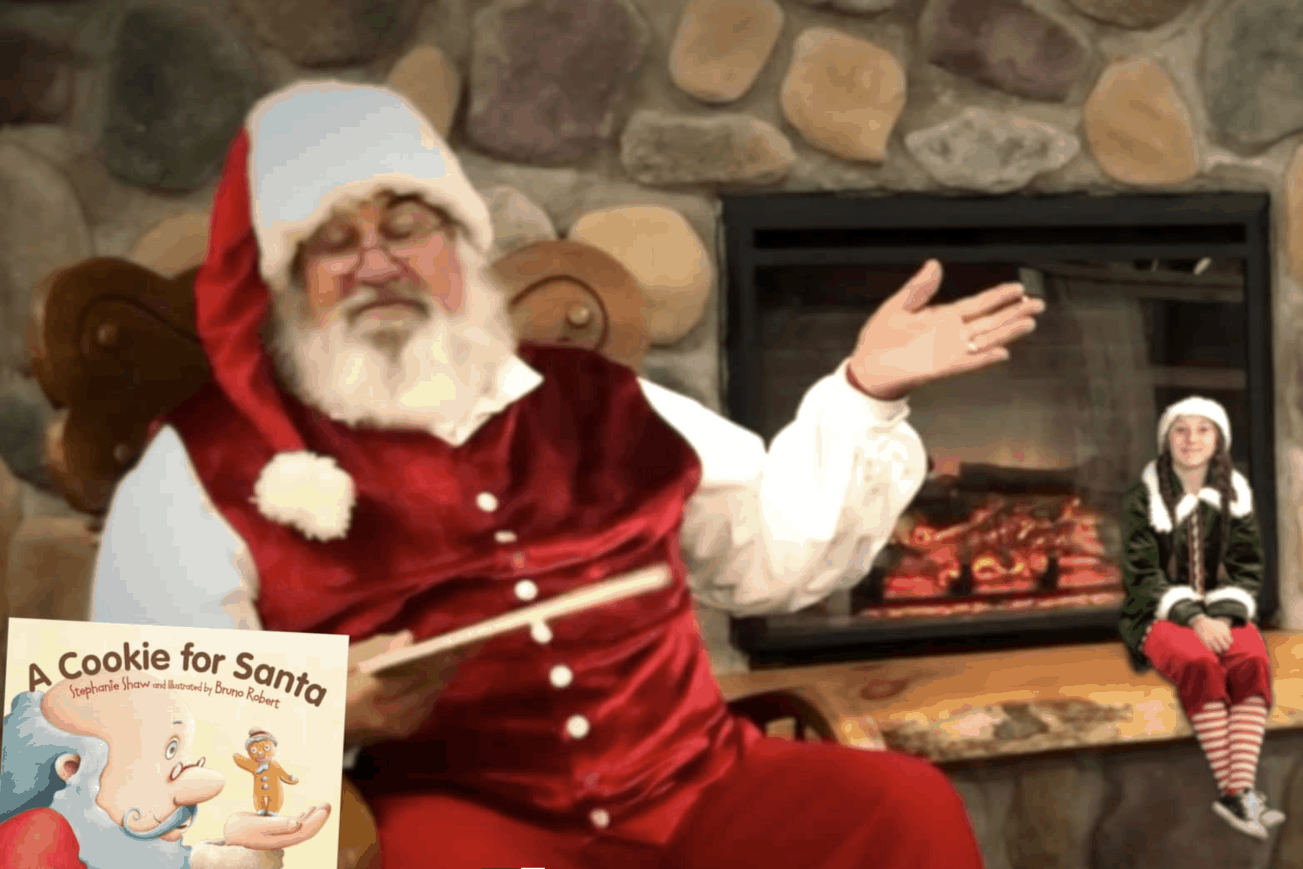 A Cookie for Santa - Bedtime Stories with Santa - ReindeerCam