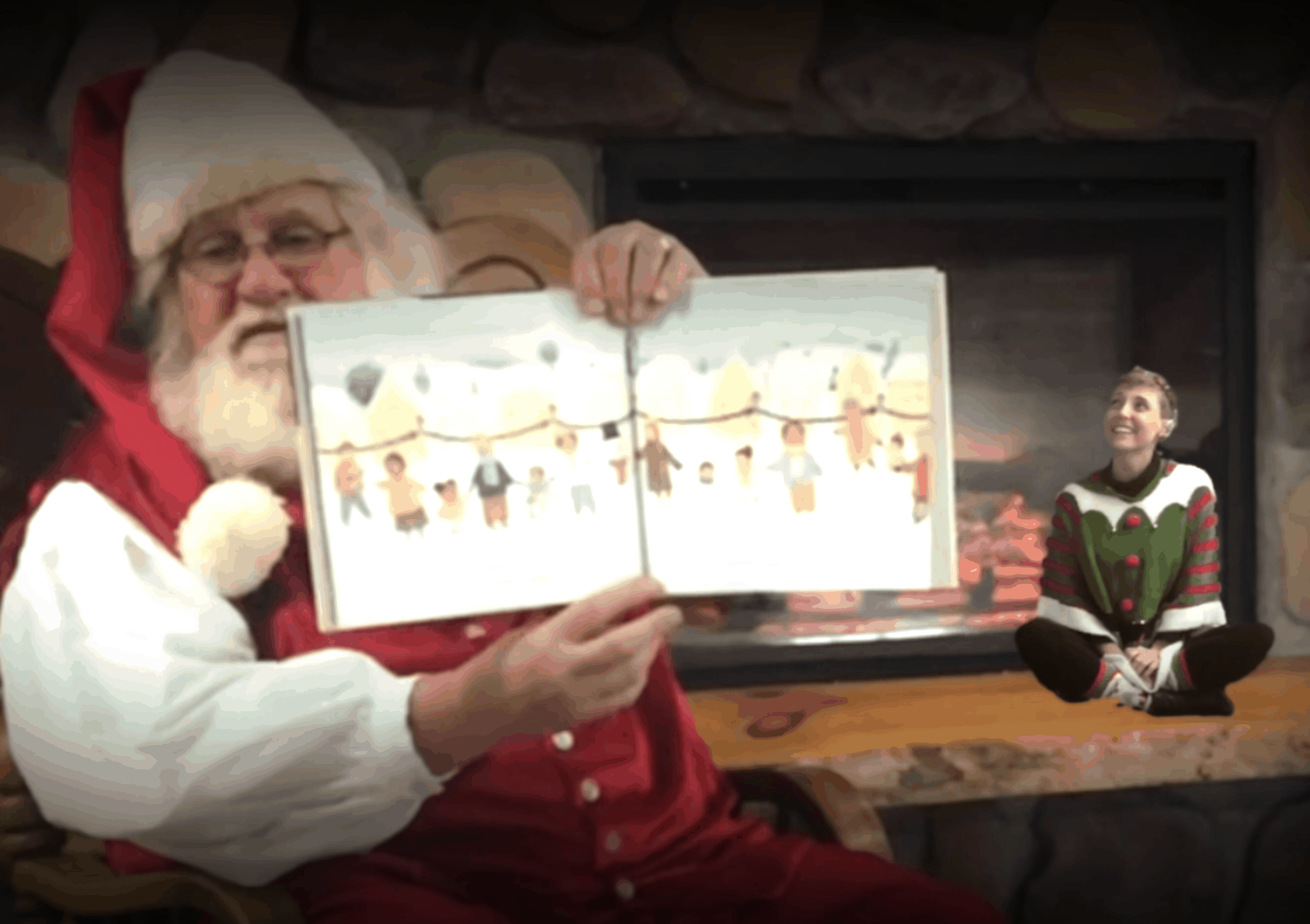 Snow Globe Wishes (3) — Bedtime Stories with Santa - ReindeerCam